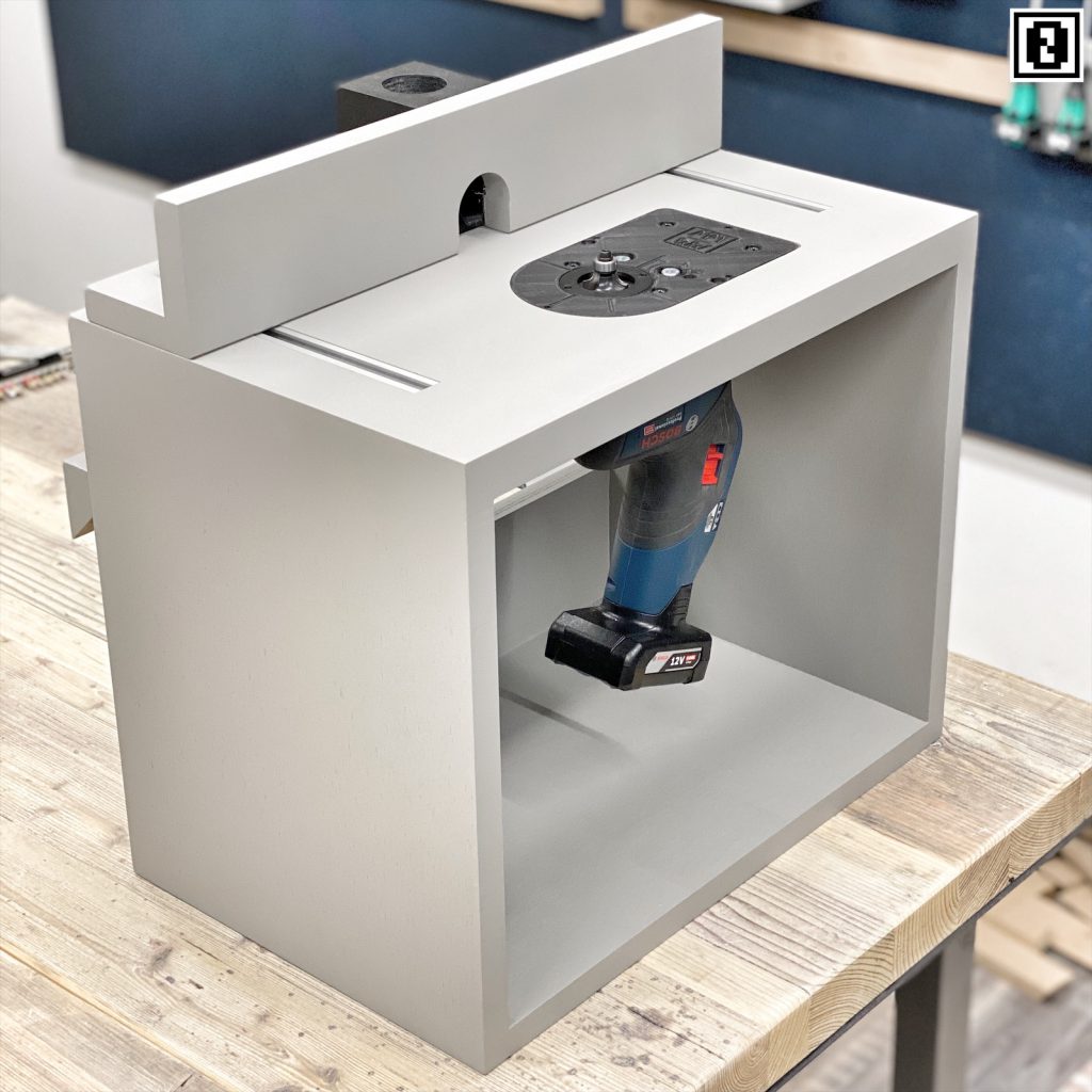 Frästisch-Set für Bosch GKF 12V-8 - Mopemaster